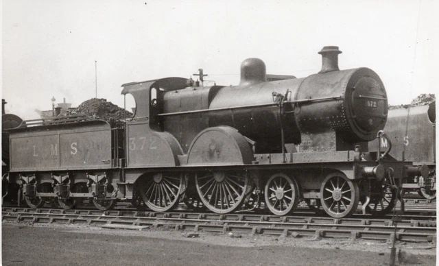 MR/LMS CLASS 2P 4-4-0 No 372 @ UNKNOWN LOCATION R/PHOT0 by PHOTOMATIC £ ...