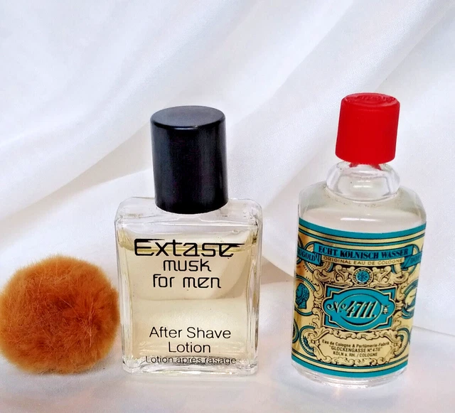 RARE MINIATURES DE MULHENS EXTASE Musk For Men et 4711 ml - Plein -SB ...