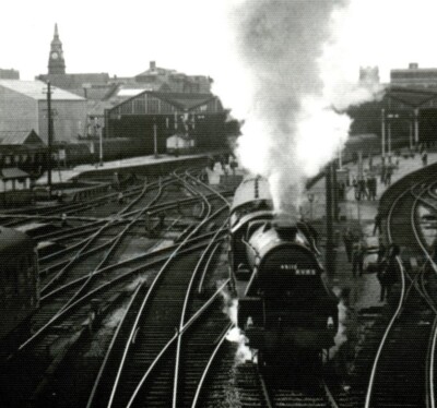 VINTAGE TRAIN PHOTOGRAPH 45110 steam locomotive Southport railway #36 £ ...
