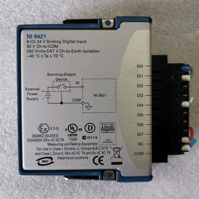 NI 9421 1PCS National Instruments NI 9421 cDAQ Digital Input Module ...