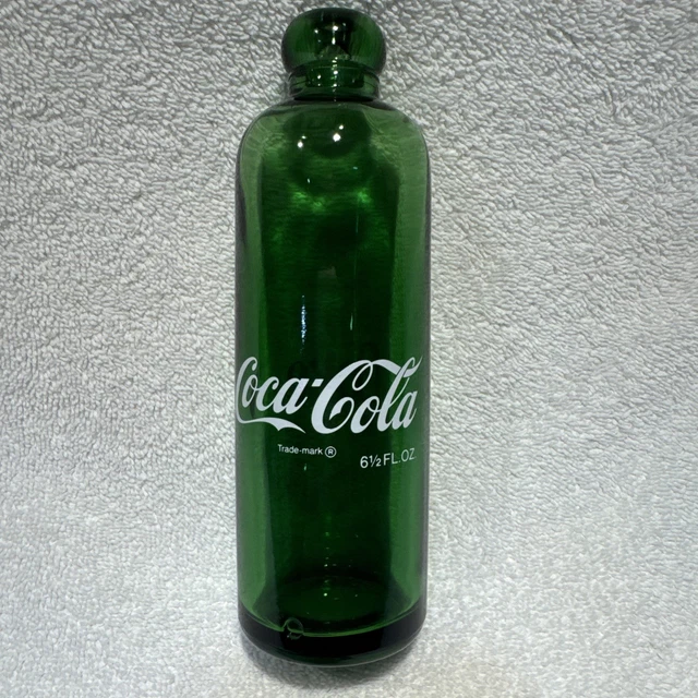 COCA COLA TRADE Mark Coke 6 1/2 FL. OZ Green Glass Bottle $56.04 ...