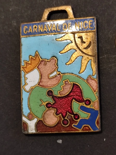 RARE BADGE INSIGNE Pendentif..Ancien..CARNAVAL DE NICE.. EUR 20,00 ...