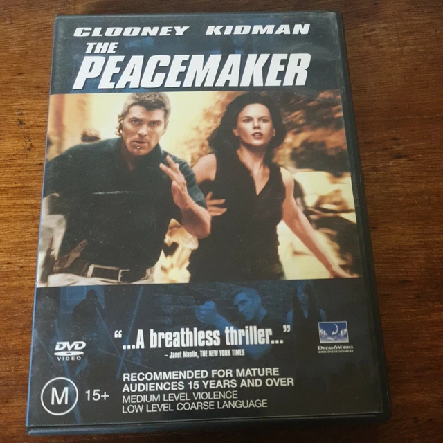 THE PEACEMAKER DVD R4 Like New! FREE POST George Clooney, Nicole Kidman ...