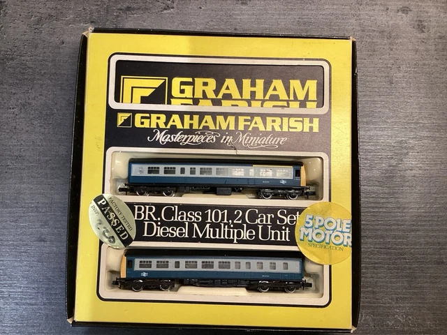 GRAHAM FARISH 8135 British Rail DMU N Gauge. £90.00 - PicClick UK