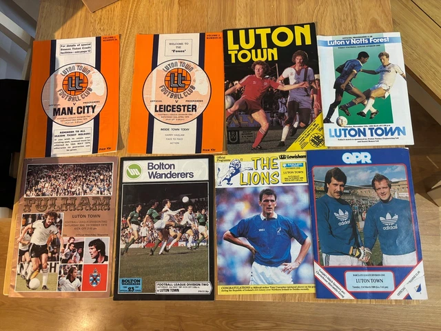 LUTON TOWN FOOTBALL programmes £1.76 - PicClick UK
