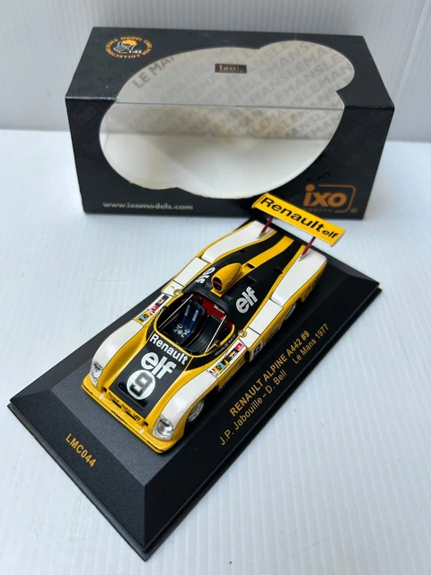 IXO MODELS LMC044 Renault Alpine A442 #9 24h Le Mans 1977 J.P ...
