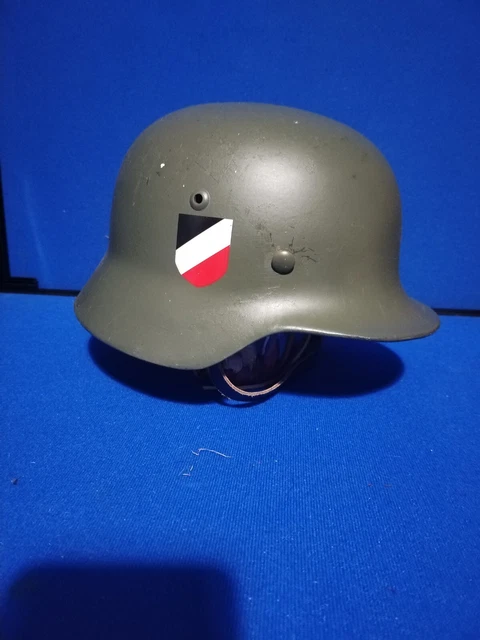ORIGINAL WW2 GERMAN M35 Helmet £89.00 - PicClick UK