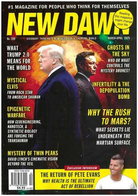 NEW DAWN MAGAZINE March/APRIL 2025 $9.95 - PicClick AU