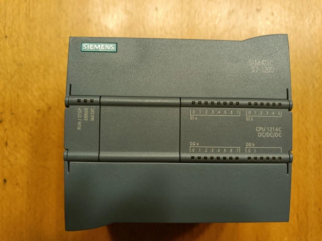 PLC CONTROL SIEMENS Simatic S7 1200 CPU 1214C DC/DC/DC 6ES7 214-1AE30-0XB0 £528.01 - PicClick UK