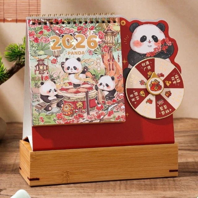 DOUBLE COIL ROTARY Table Calendar Tear-away Planner Calendar Student ...