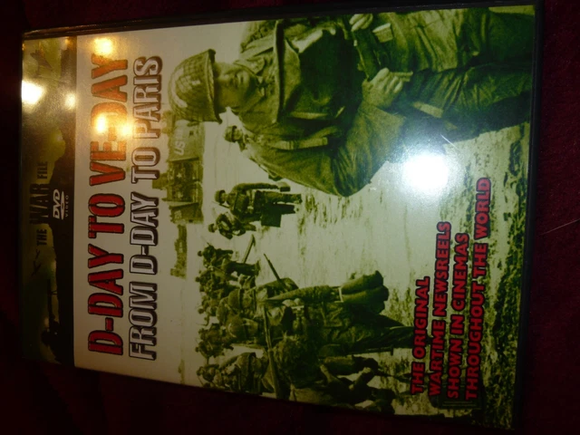WAR FILE, THE - D-Day To VE-Day - From D-Day To Paris (DVD, 0) $11.11 ...