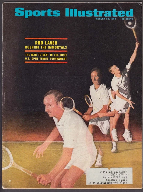 SPORT ILLUSTRÉ ROD Laver Julie Boros Joe Namath Frank Lane + 8/26 1968 ...