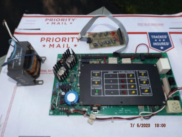 4001 SIMPLEX FIRE Alarm Control/w transformer(478-271) w (Suppressor BD ...