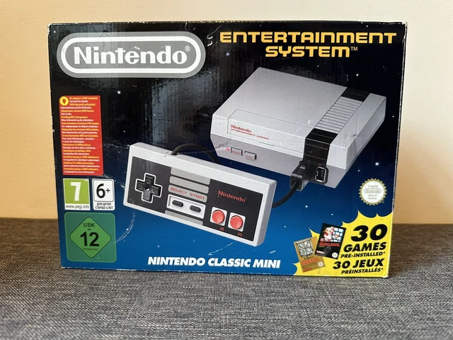 NINTENDO CLASSIC MINI: Nintendo Entertainment System (NES) £69.99 ...