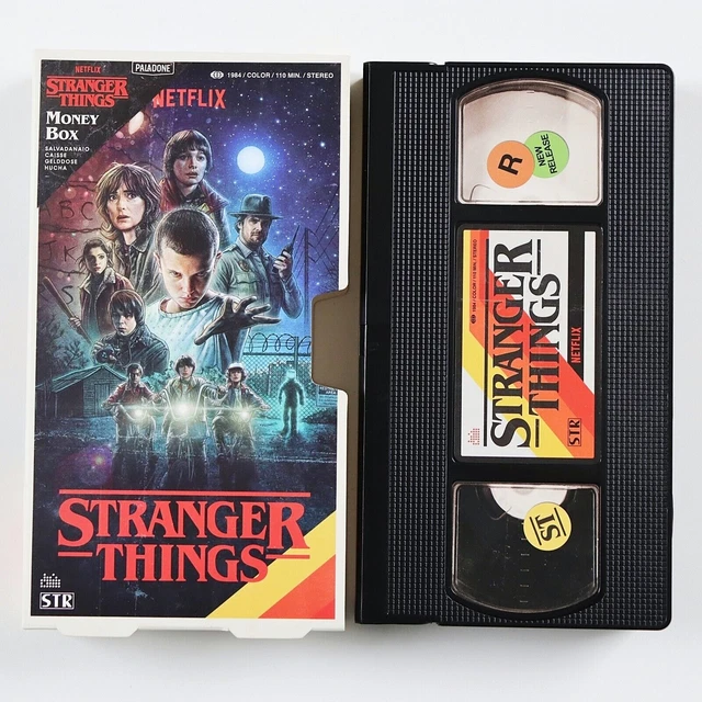STRANGER THINGS VHS Video Coin Money Box (Season 1 Montage) - Paladone ...