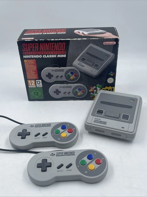 NINTENDO SNES CLASSIC Mini Home Console - White/Grey £74.99 - PicClick UK