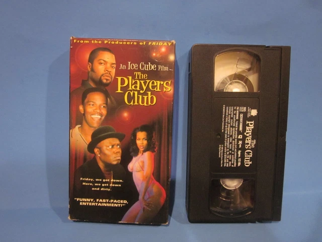 THE PLAYERS CLUB VHS Movie Tape Ice Cube Bernie Mac Monica Calhoun £5. ...