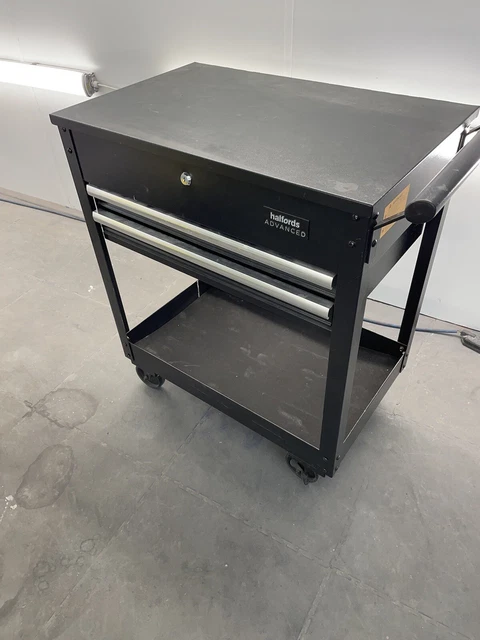 HALFORDS PROFESSIONAL TOOL trolley, work cart tool station Tool Box £71 ...