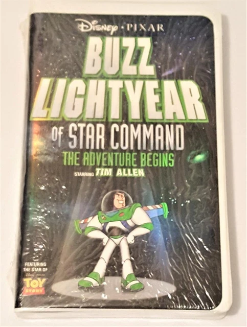 BUZZ LIGHTYEAR OF Star Command: The Adventure Begins VHS, 2000 ...