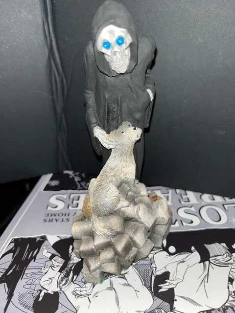 TERRY PRATCHETT DISCWORLD Clarecraft DWC134 Death & Gaspode Bernard ...