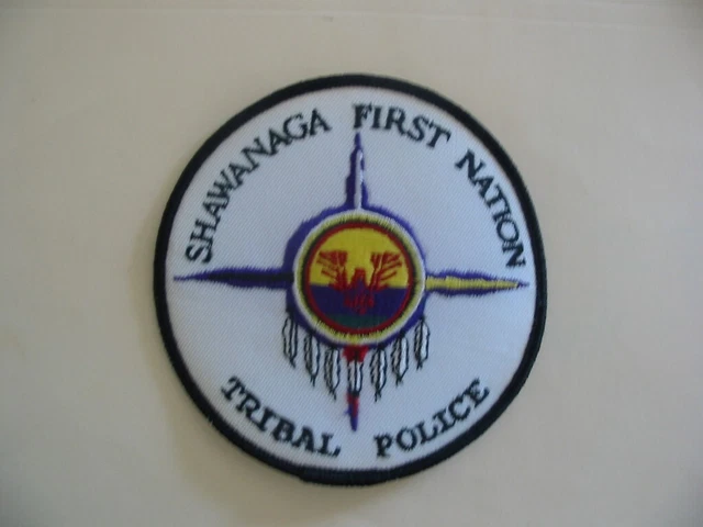 RARE PATCH OF The Shawanaga First Nation Tribal Police, Ontario, Canada ...