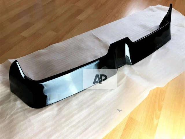 VW POLO MK4 9N Oettinger Style Gloss Black Rear Boot Roof Spoiler Wing ...