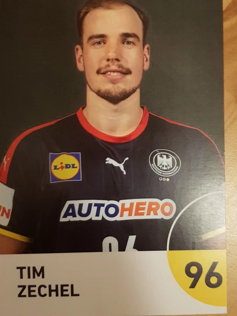 TIM ZECHEL HANDBALL DHB Handball EM 2024 EUR 1,00 - PicClick DE