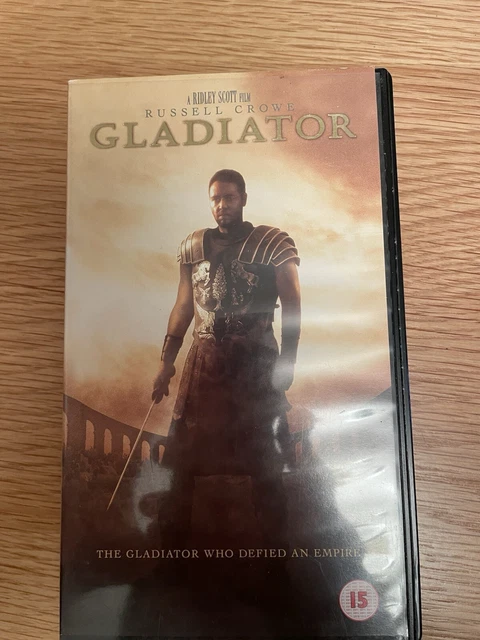 GLADIATOR - VHS Video PAL - Ridley Scott - Russell Crowe - Joaquin ...