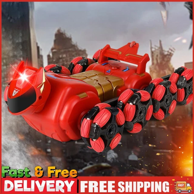 2.4GHZ 4WD EIGHT Wheeled Remote Control Robot Dog Off-Road Climbing Car ...