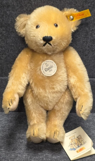 STEIFF 000911 CLASSIC Teddy Bär Petsy 1927 ca. 28 cm EUR 23,00 ...