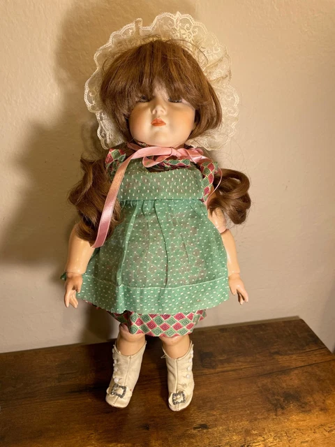 ANTIQUE/VINTAGE SIMON & HALBIG German Doll Jointed Body Bisque Head ...