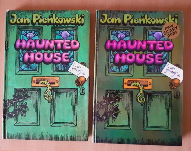 HAUNTED HOUSE POP-UP Books x2 SIGNED by JAN PIENKOWSKI Heinemann EUR 87,82 - PicClick IT