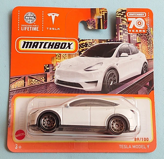 MATCHBOX TESLA MODEL Y. New Collectable Toy Model Car. 2023 MBX Metro ...