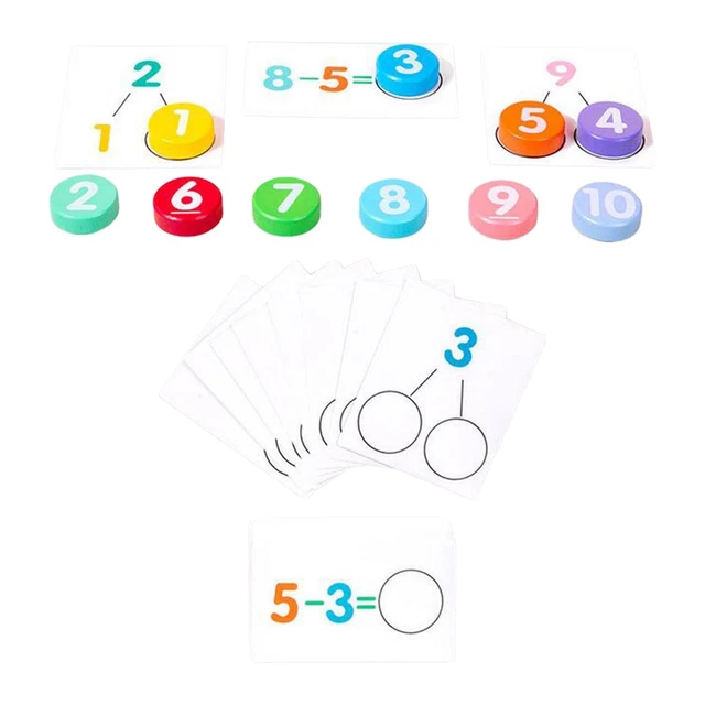 JEU DE MATHÉMATIQUES éducatif, comptage, addition cognitive ...