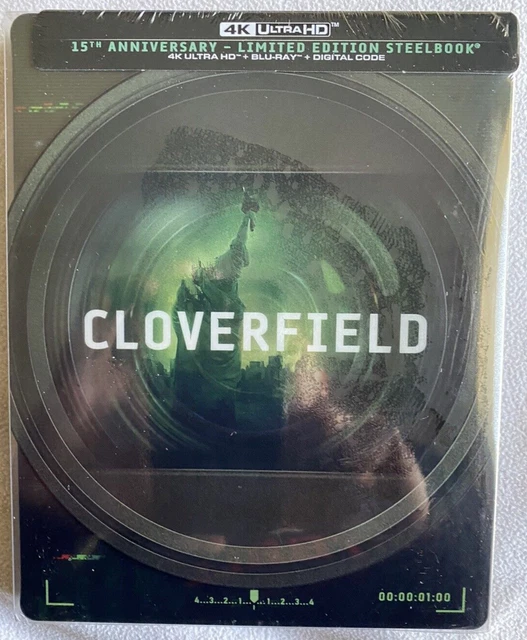 Cloverfield 4k Steelbook 4k Uhd Blu Ray Codice Digitale Fuori