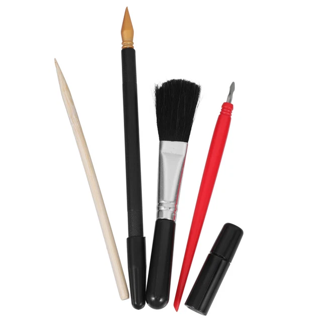 SCRATCH PAPER ART Pens Scratchboard Tools Picture Scratching Painting £ ...