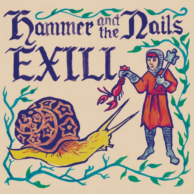 HAMMER AND THE NAILS / EXILI - SPLIT (MLP) black vinyl Skinhead Oi ...