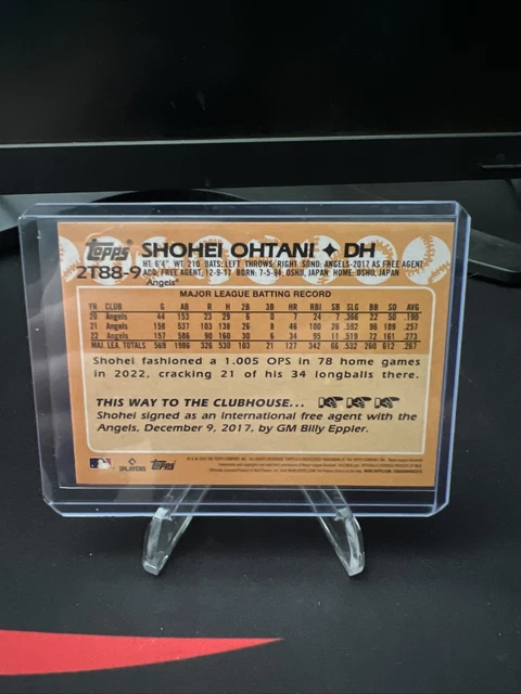 2023 SHOHEI OHTANI Topps Series 2 35th Anniversary Los Angeles Angels ...