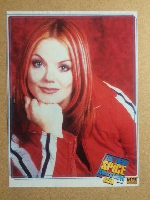 SPICE GIRLS / GERI "Ex-Scrapbook" Original Vintage Magazine Poster (R22) EUR 12,82 - PicClick IT