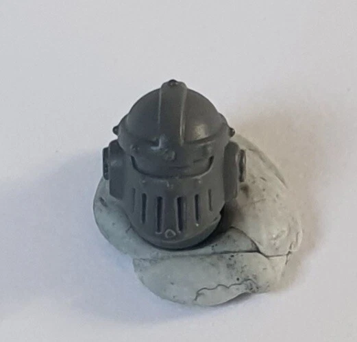 SPACE MARINE MARK 2 MK ii Head Helmet 30k 40k Bits Heresy Sergeant Iron ...