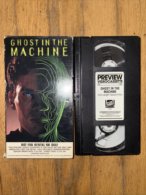 USED GHOST IN The Machine VHS Rare HTF Horror Scifi Thriller Fox ...