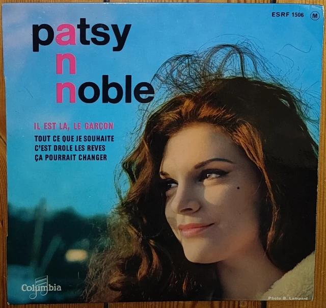 PATSY ANN NOBLE " Il Est La Le Garçon " SUBERB FRENCH EP Columbia NM ...