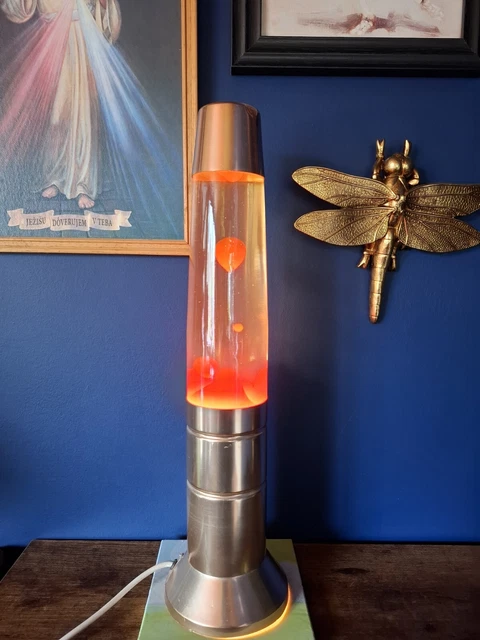 CRESTWORTH 60'S 70'S Original Lava Lamp Copper Base Vintage Retro ...