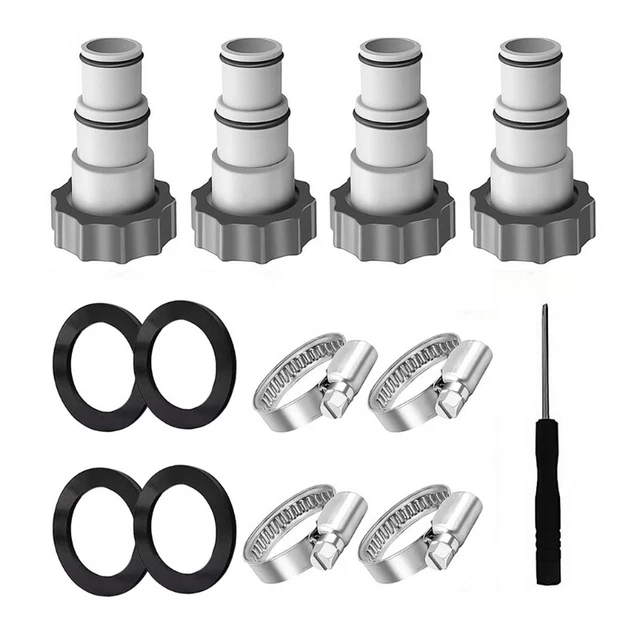 HOSE ADAPTER FOR Threaded Connection Pumps Swimming Pool Drain Part £14 ...