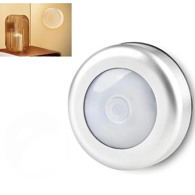 LED UNDER CABINET Light Cupboard Puck Stick On Lights Warm Color Light ...