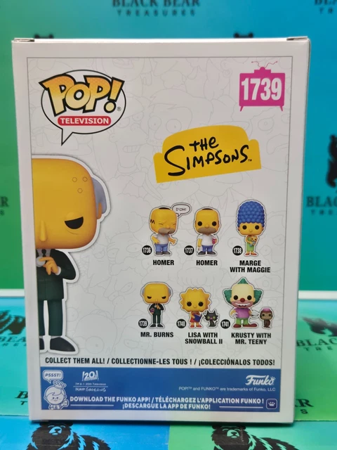FUNKO POP! TV: The Simpsons Mr. Burns #1739 with Protector £10.75 ...