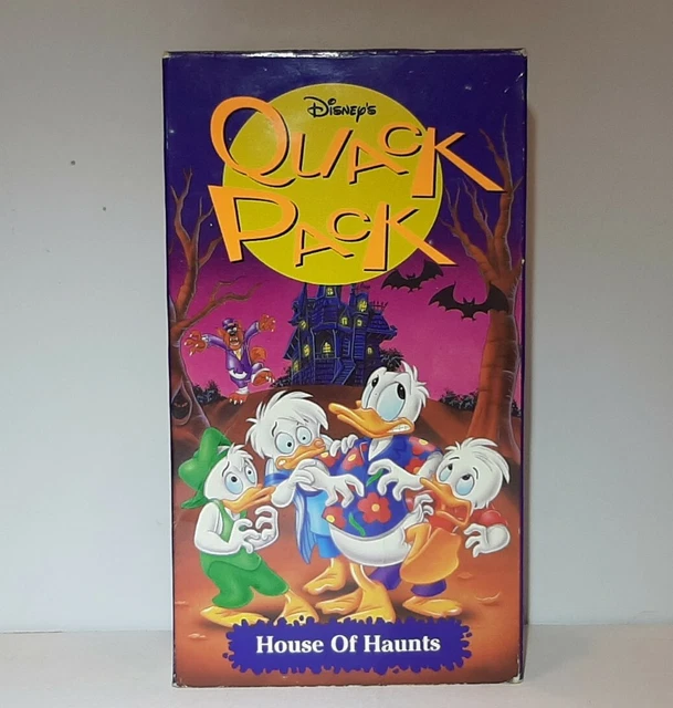DISNEY’S QUACK PACK House Of Haunts VHS - Donald Duck 90s Cartoon EUR 7 ...