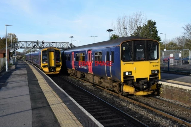 PHOTO CLASS 150 Sprinter 2-Car Dmu No 150 101 At Patchway Arriving Of ...