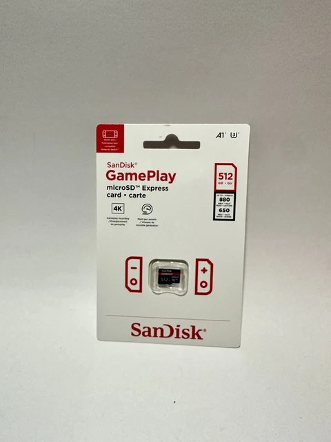 NINTENDO SWITCH 2 - 512GB Micro Sd Express (SanDisk)! Fastest Card For ...