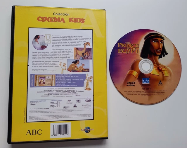 EL PRINCIPE DE Egipto - Dvd - Cinema Kids Colección - Dreamworks EUR 7,99 - PicClick DE